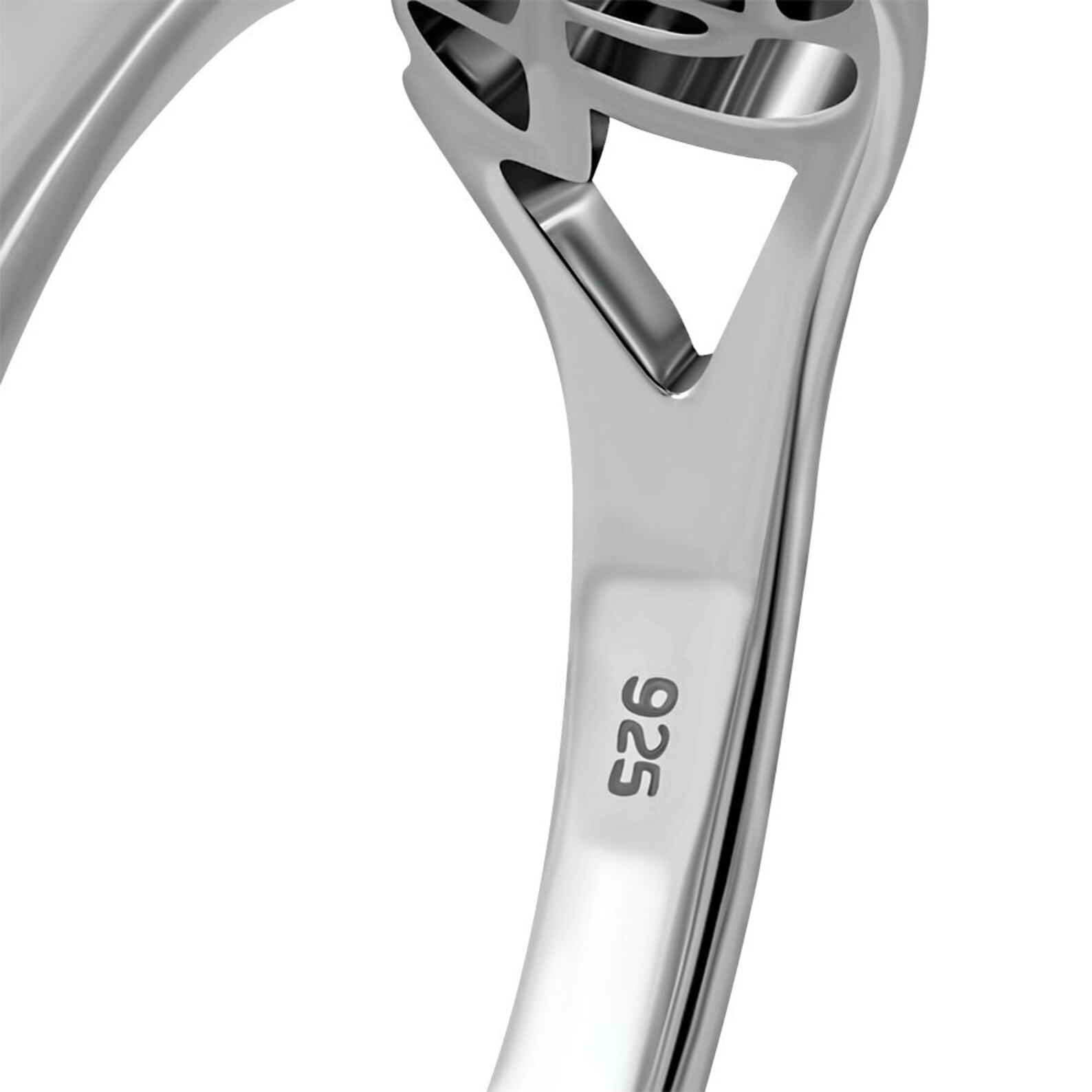 Scottish Thistle Ring - Hallmarked 925 Sterling Silver - Celtic Leaves ...