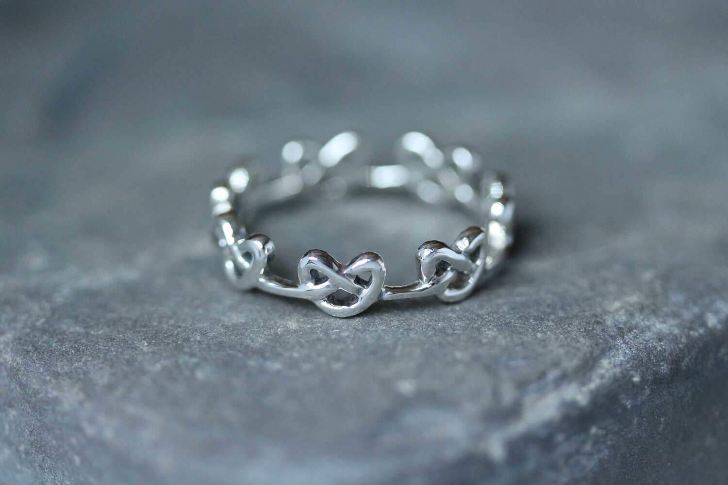 Celtic Knot Ring Loose Pictish Rope Eternity Infinity Love - Etsy