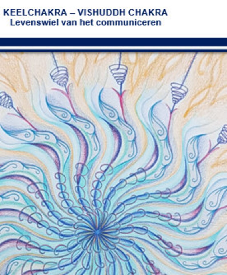 Mandala Book Drawing Chakras in the Mandala - Etsy