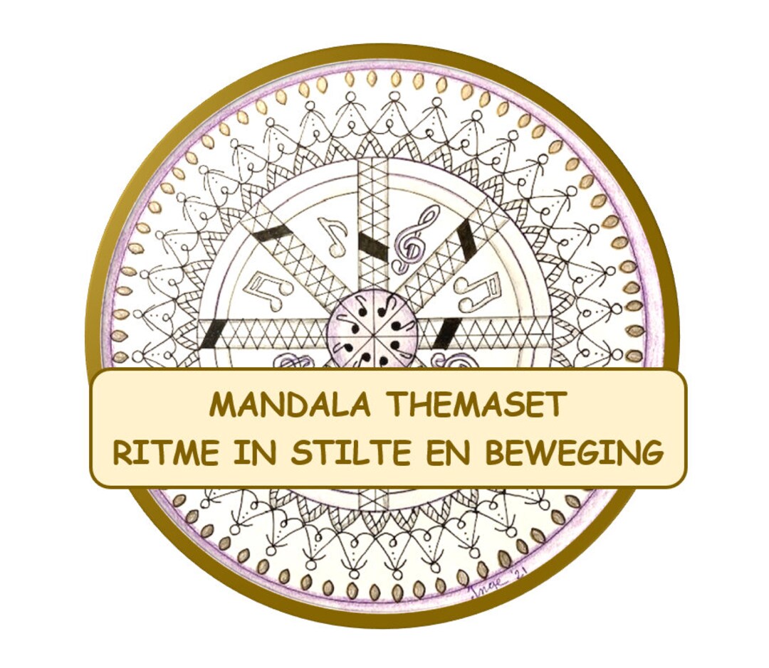 Mandala Theme Set - Rhythm in Stillness and Movement - Etsy