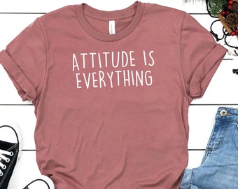 Attitude Tee Shirt - Etsy