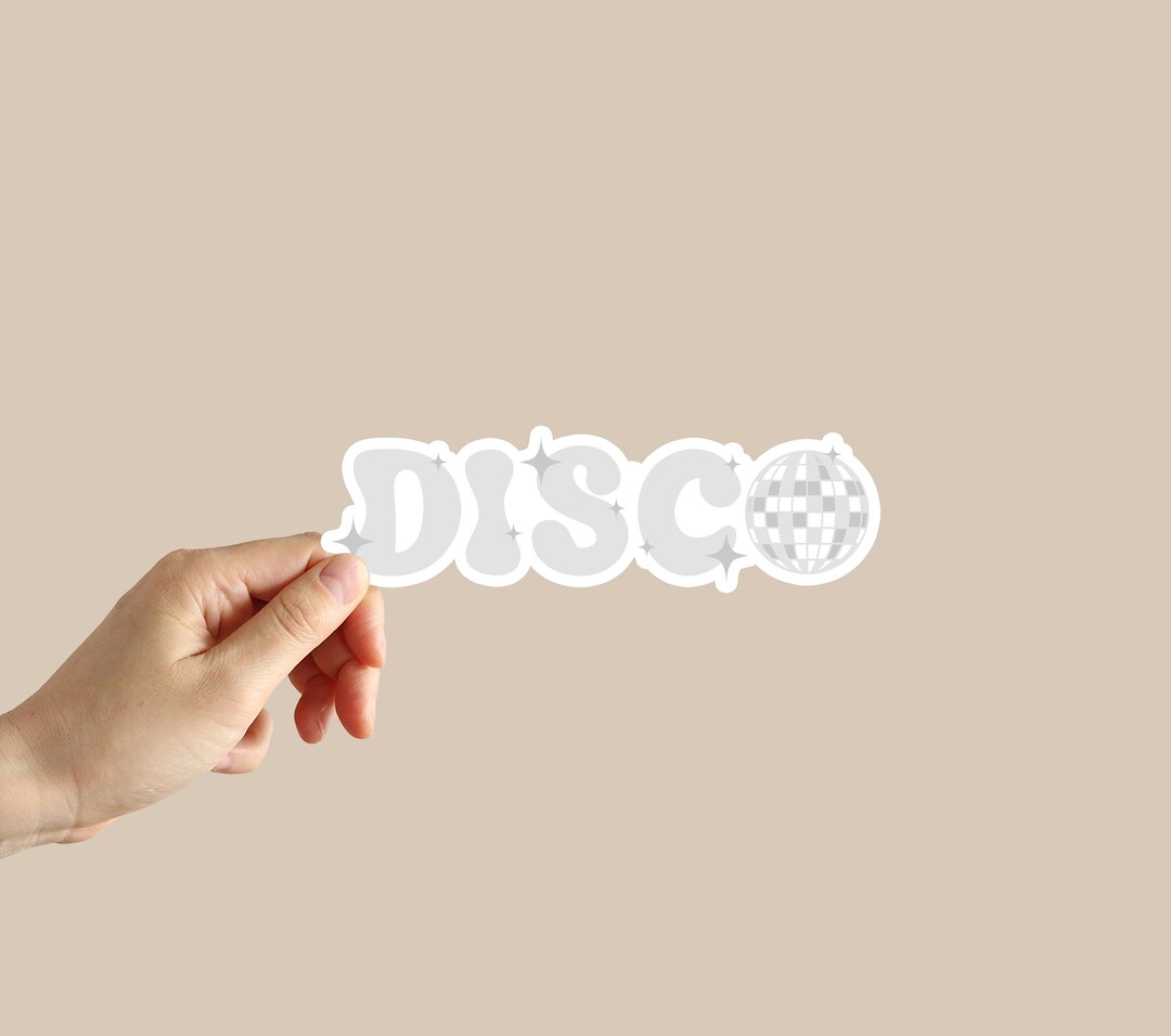 Disco Sticker Funky Funny Meme Groovy Sticker Water Bottle Laptop Phone ...