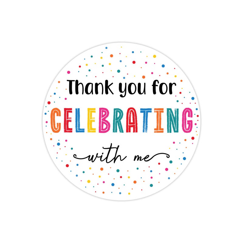 Cute Thank You Stickers - Etsy