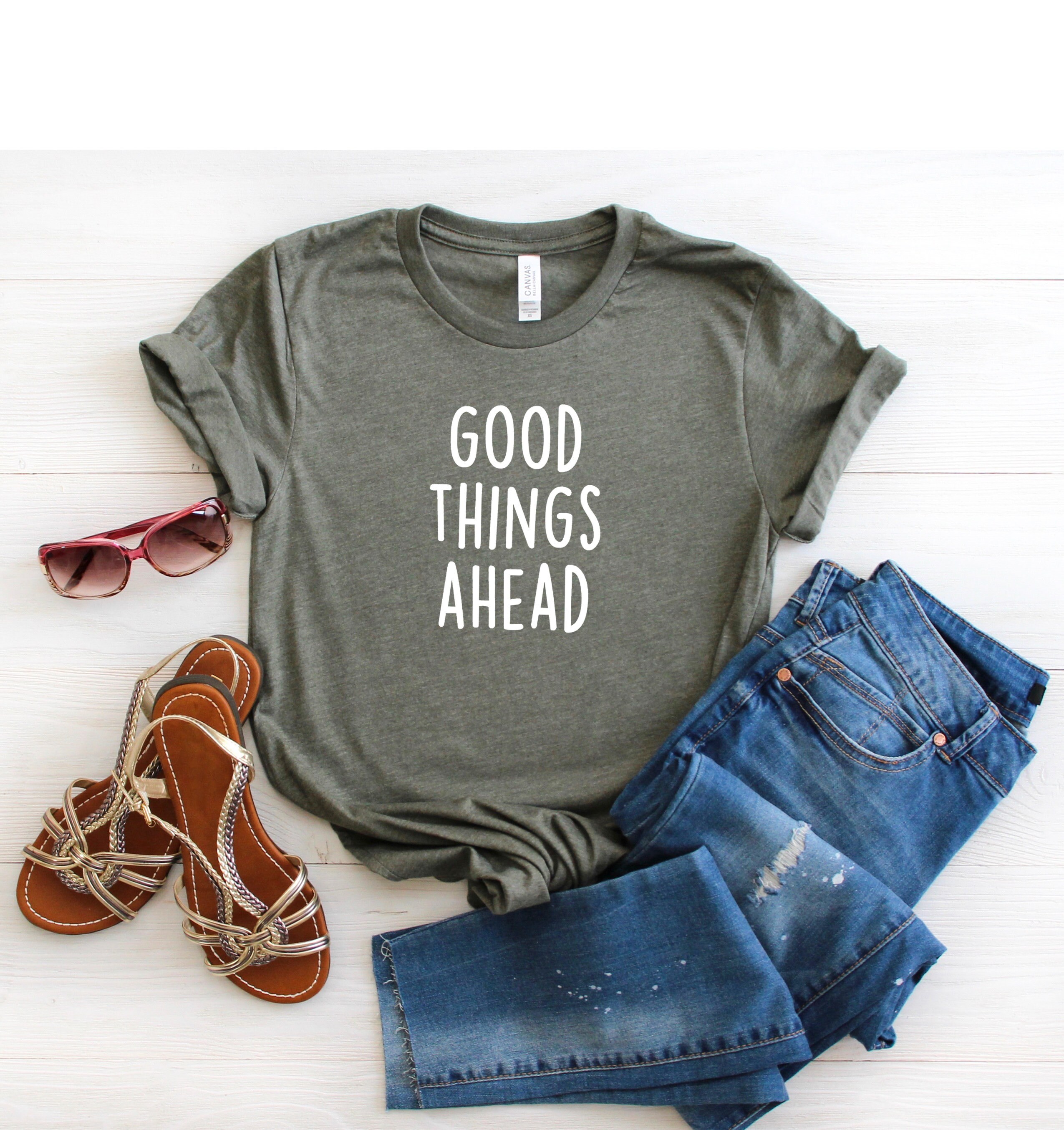 Good Things Ahead Shirt Look Forward Shirt Don't Look Back Shirt ...