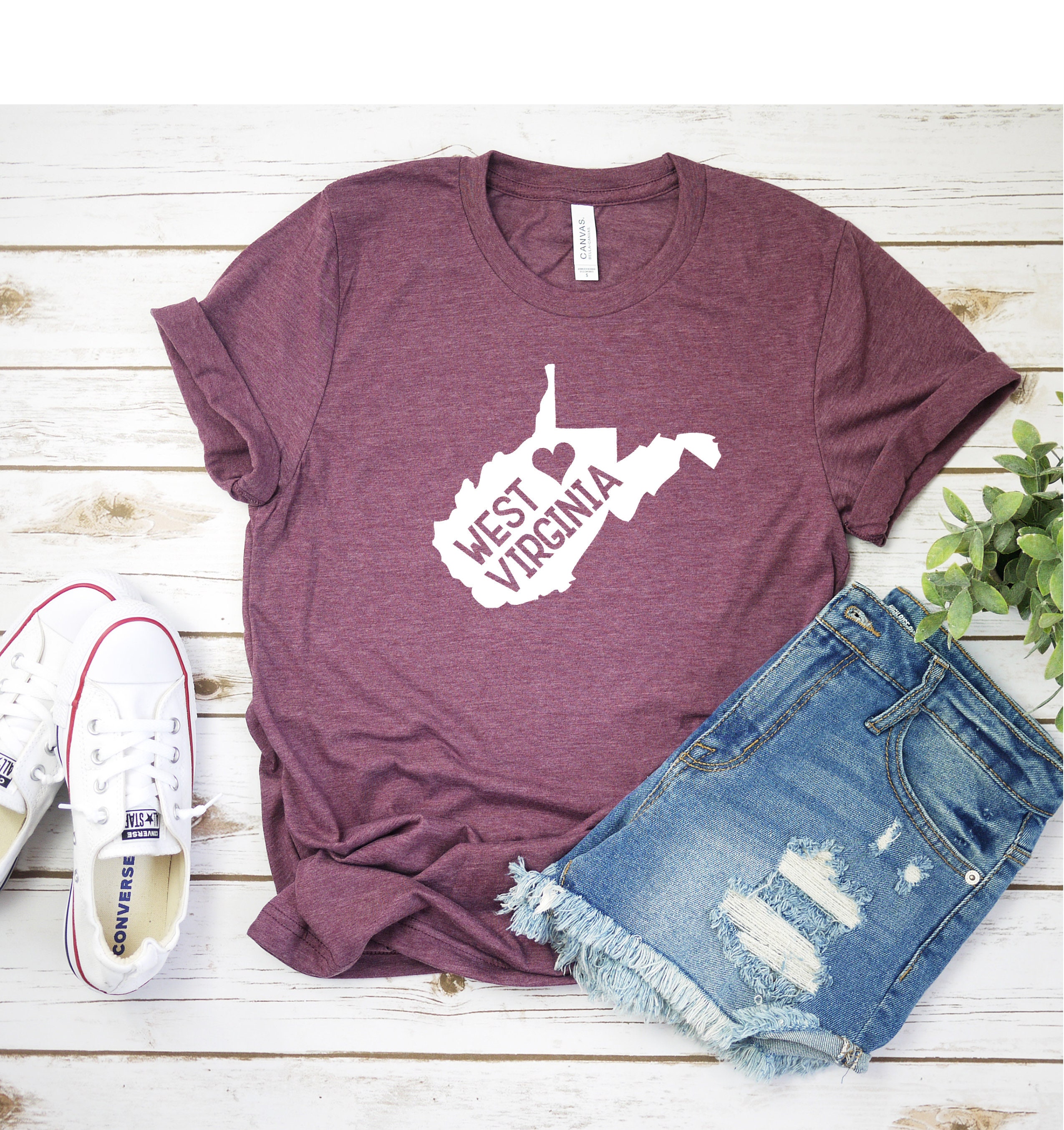 West Virginia Shirt Home State Shirt Love Home Shirt Graphic | Etsy