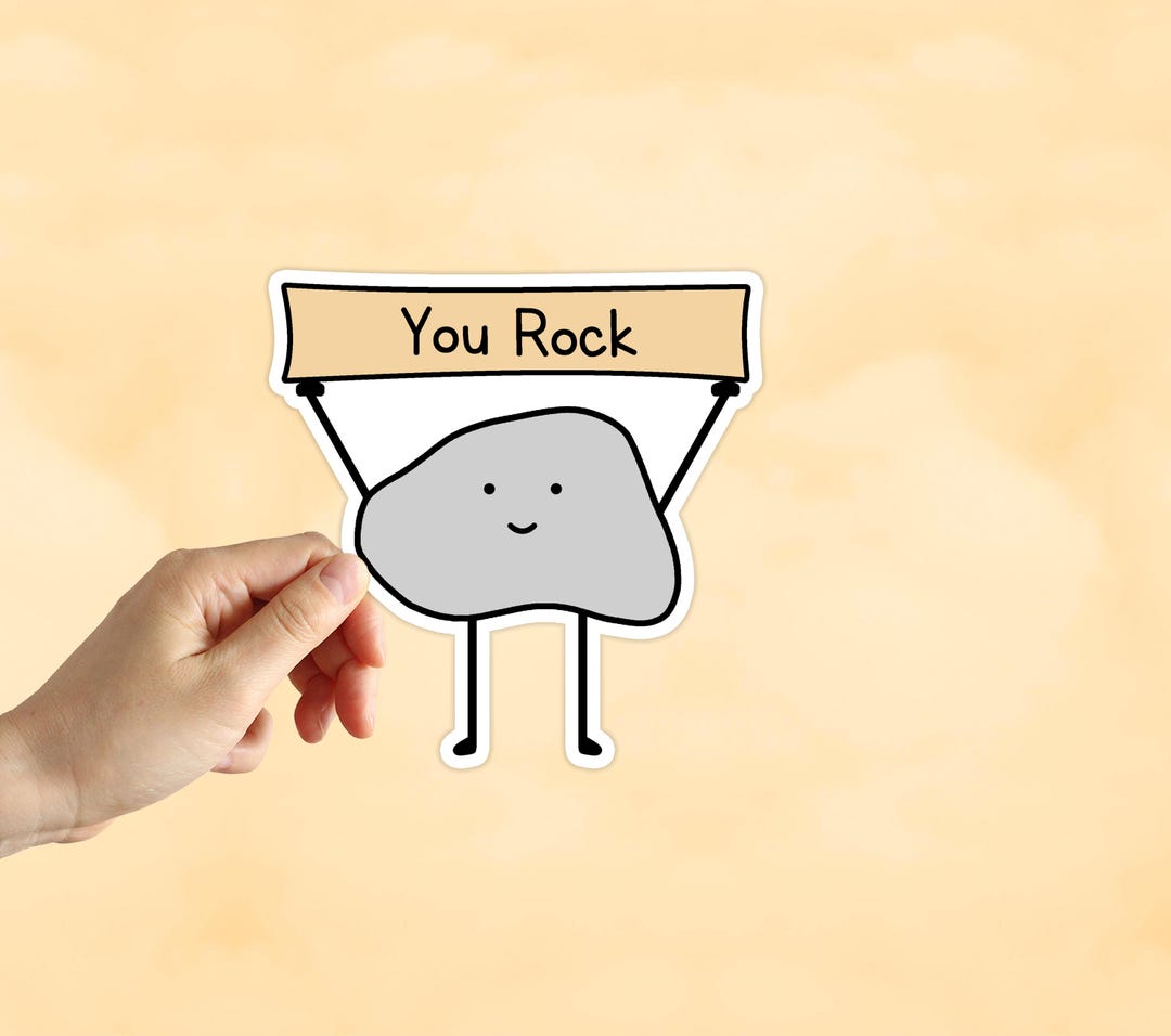 You Rock Sticker You're Amazing Super Star Sticker the Best Person Ever ...