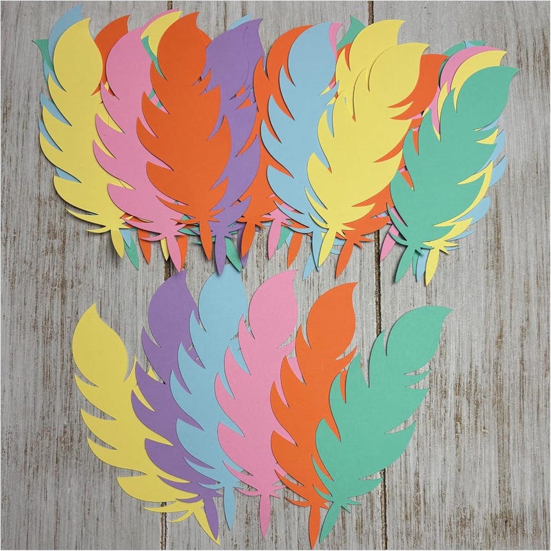 Feather Die Cut - Etsy