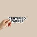 Certified Yapper Sticker Yapping Sticker Funny Meme Sticker Water ...