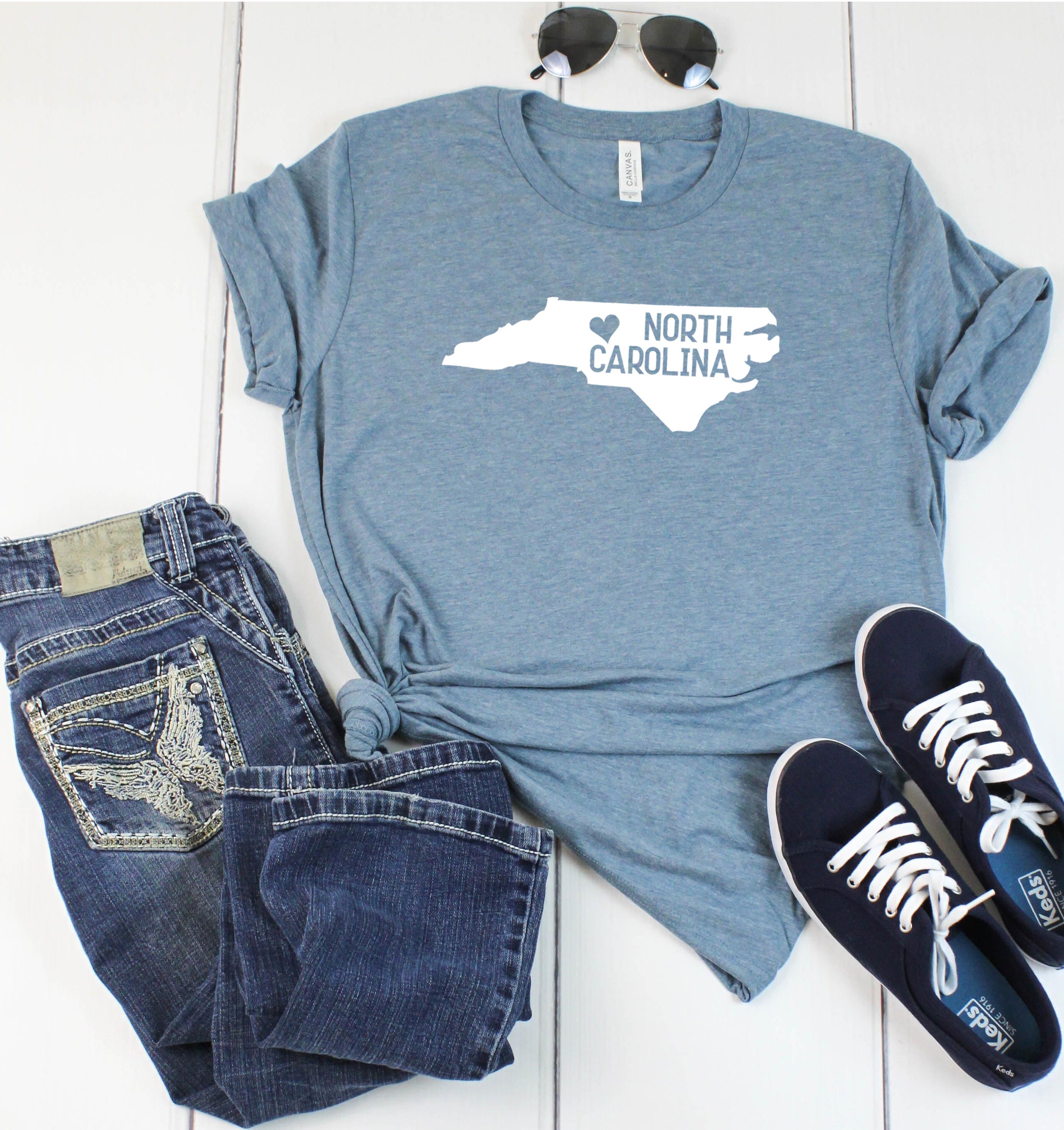 North Carolina Shirt Home State Shirt Love Home Shirt Graphic - Etsy