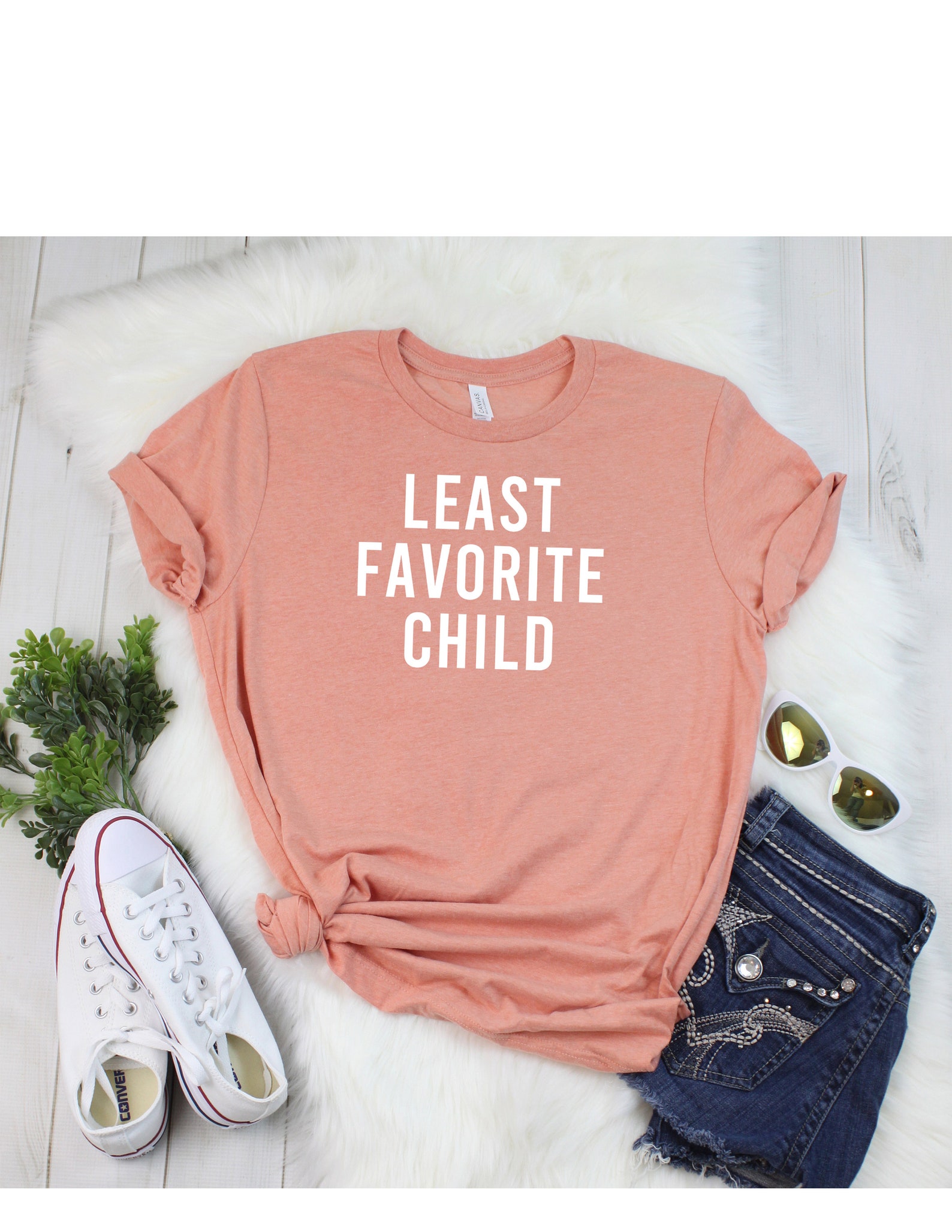 Least Favorite Child T-shirt Favorite Child T-shirt Graphic - Etsy