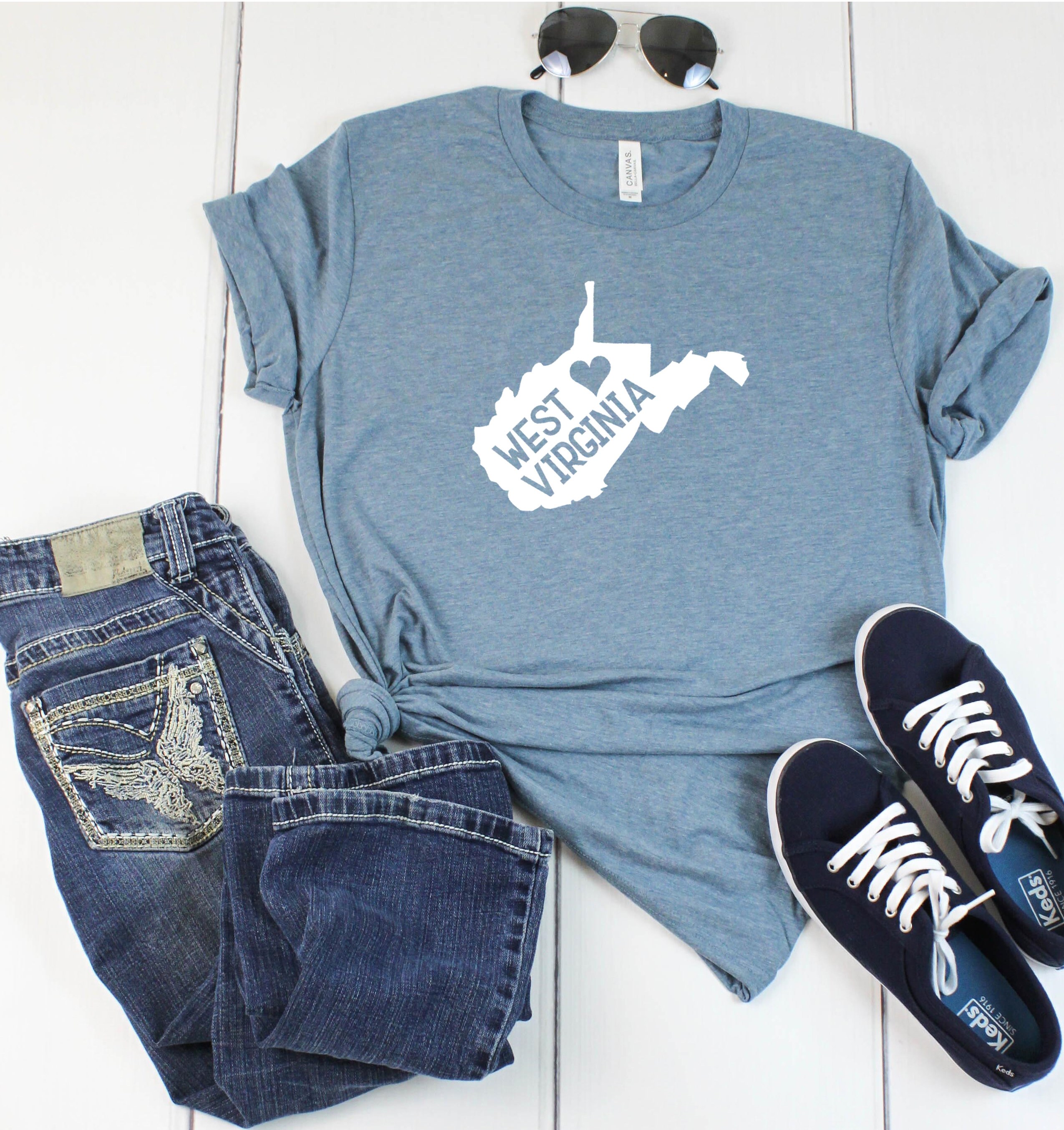 West Virginia Shirt Home State Shirt Love Home Shirt Graphic | Etsy