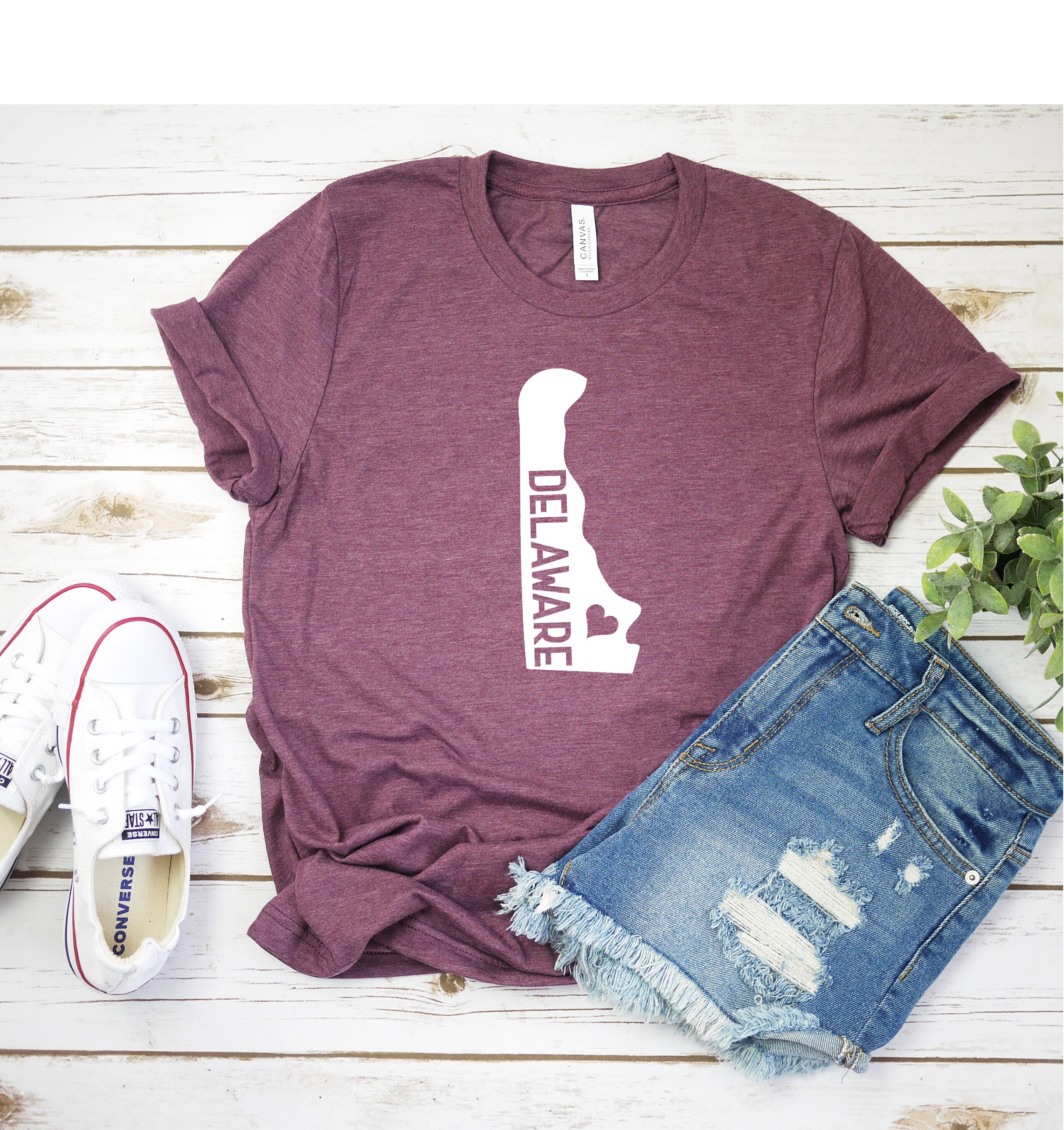 Delaware Shirt Home State Shirt Love Home Shirt Graphic Tee Funny Shirt ...