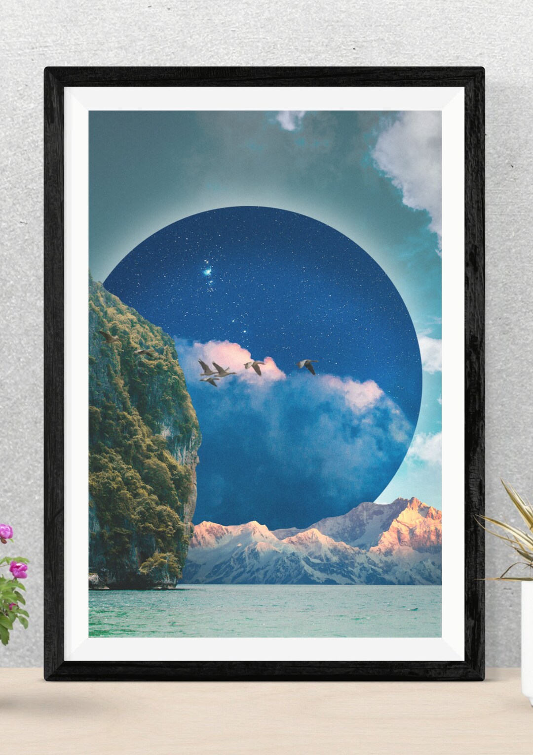 Pandora Dreamscape / Digital Collage Art / Nature / Digital Art / Wall ...