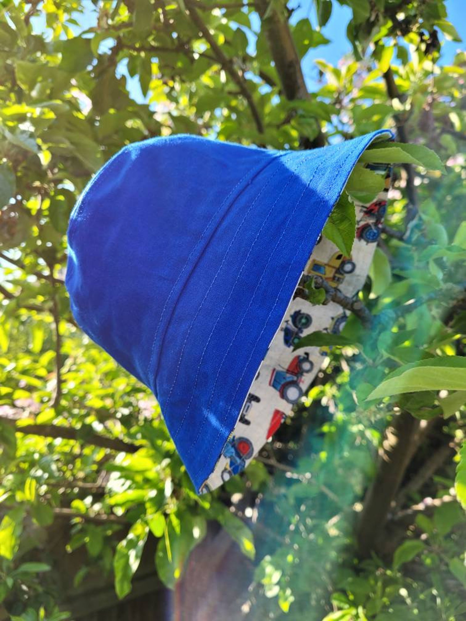 Boys Tractor Hat Summer Hat With Tractors for Kids Digger Hat - Etsy