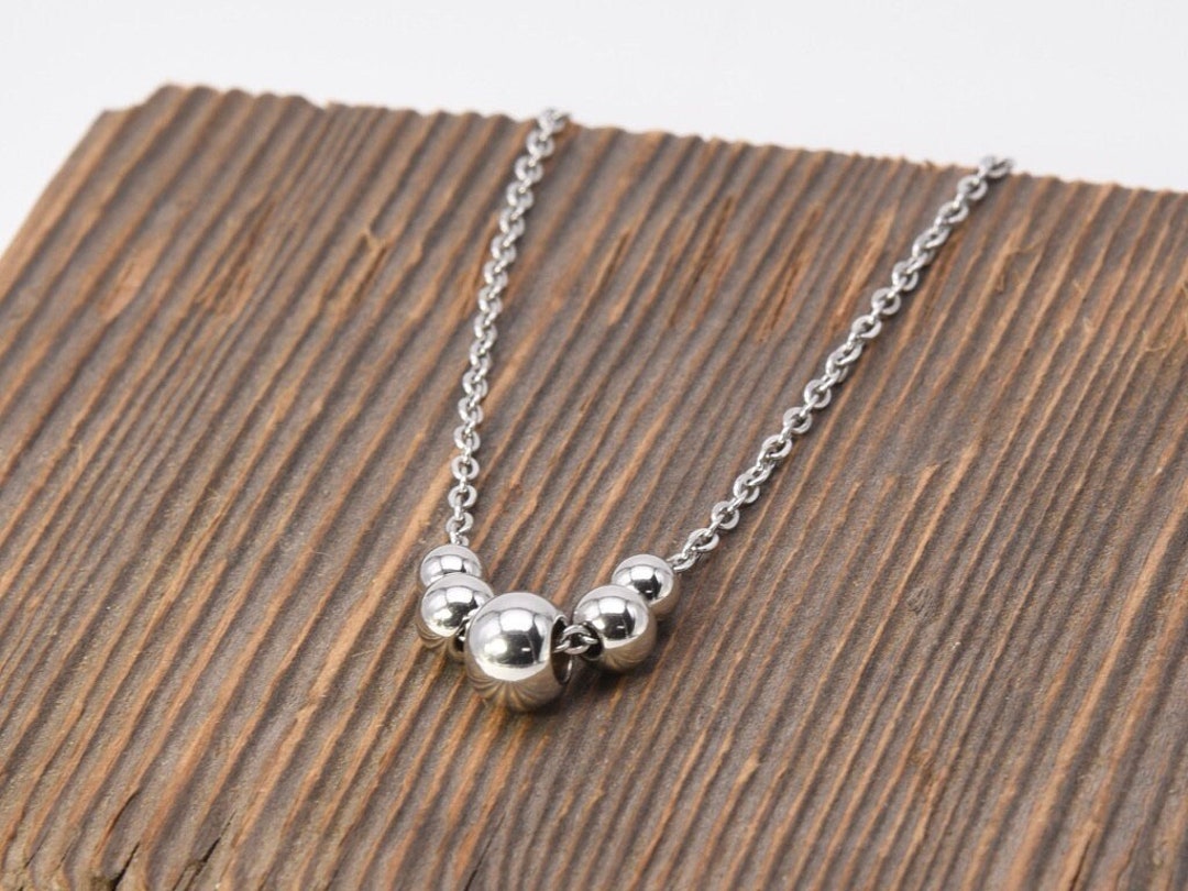 Fidget Wonderland Stainless Steel Necklace / Fidget Jewelry / ADHD ADD ...