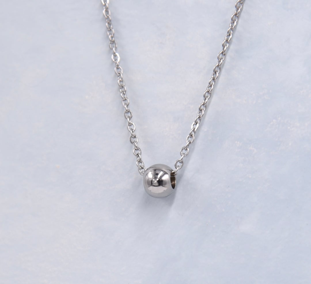 Fidget Stainless Steel Necklace / Fidget Jewelry / Stim Tool / ADHD ADD ...