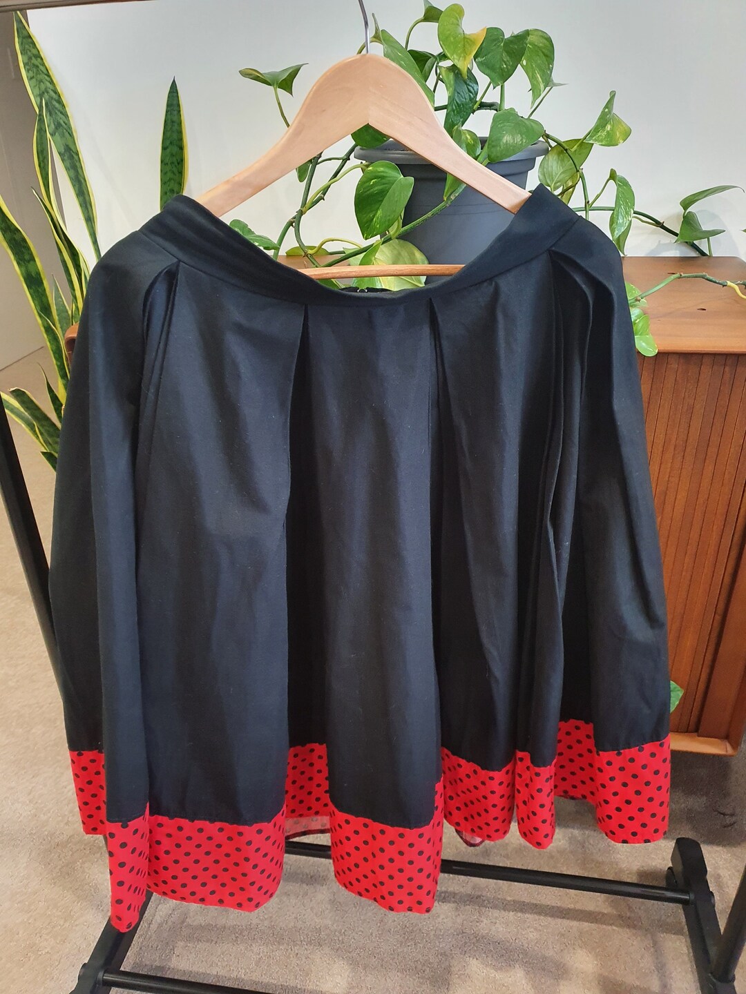 1950s Style Dirndl Circle Skirt, Hand Made, Waist 32, AU 12 US8 M - Etsy