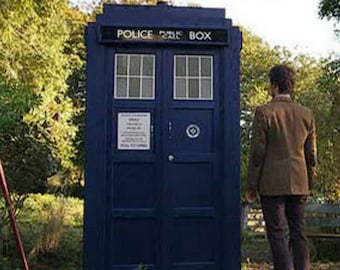 Doctor Who Police Box | Etsy
