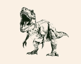 T-rex PNG - Etsy