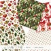 Christmas Digital Paper. Vintage Christmas Seamless Pattern. Digital ...