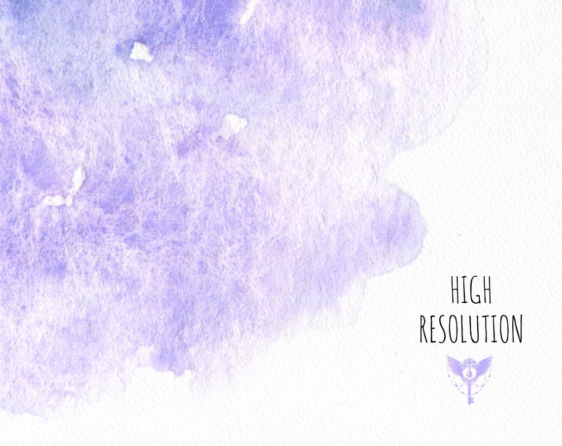 Lavender Watercolor Digital Paper Abstract Watercolor Splash | Etsy