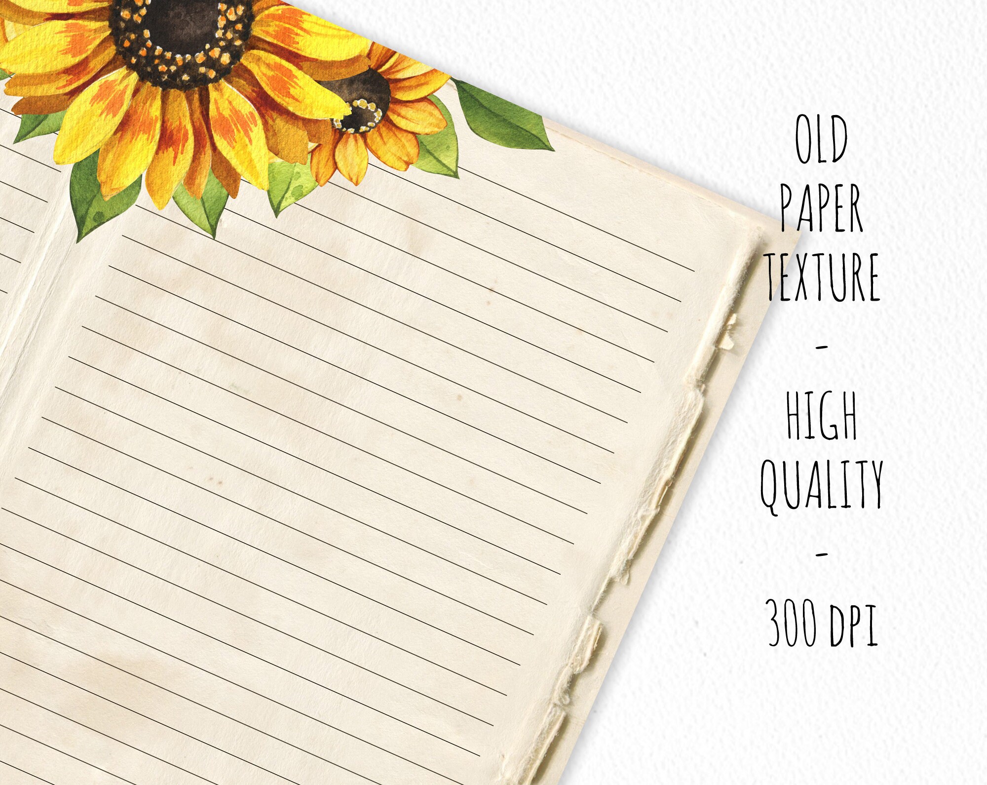 Cottagecore Planner Digital File. Vintage Lined Printable - Etsy