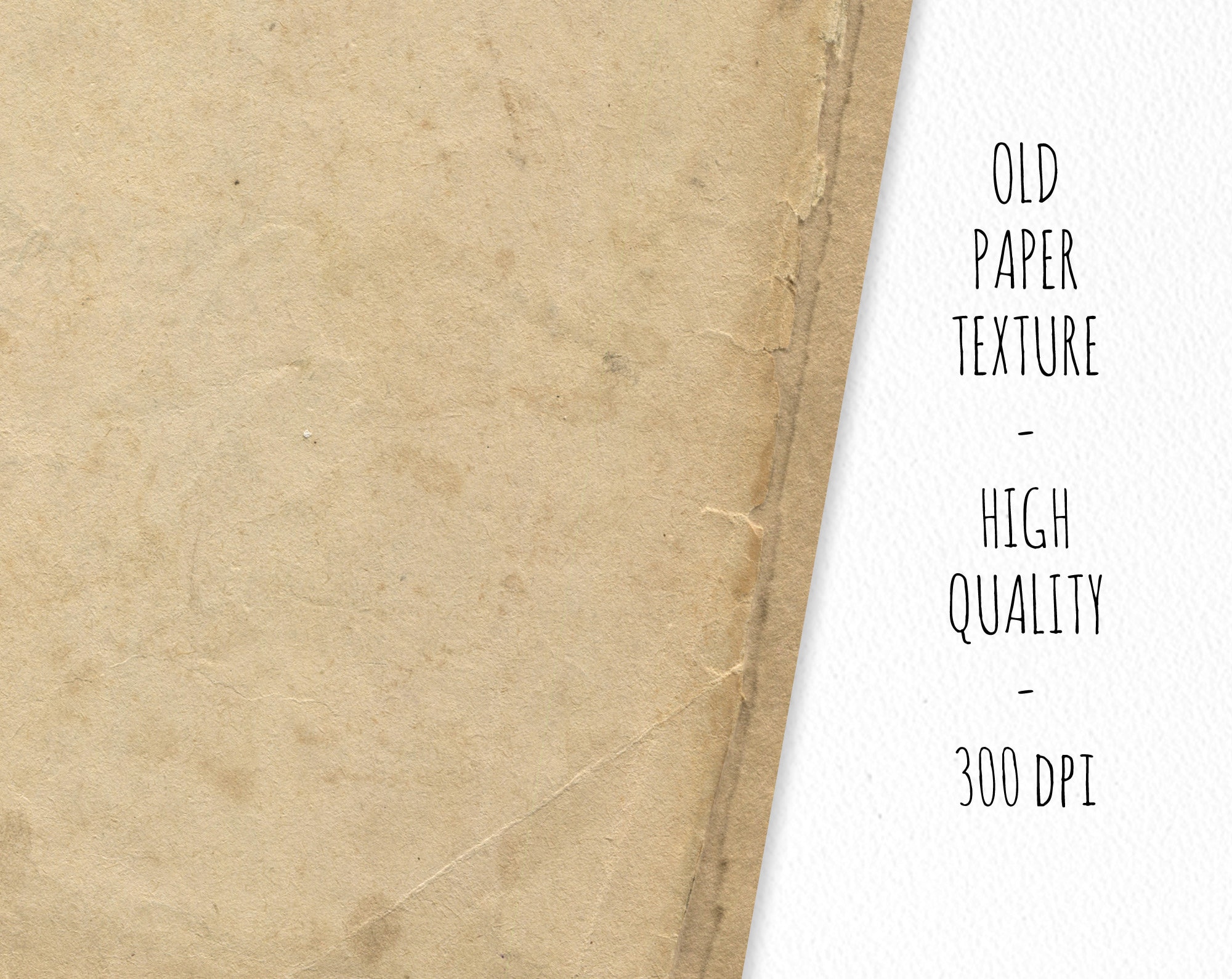 Old Paper Digital Download. Vintage Printable Scrapbook Paper, Junk ...