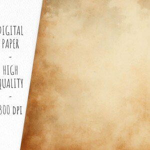 Vintage Beige Grunge Digital Paper: Abstract Texture Scrapbook (12x12 ...
