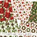 Christmas Digital Paper. Vintage Christmas Seamless Pattern. Digital ...