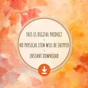 Fall Forest Digital Paper, Autumn Watercolor Scrapbook Paper, Fall ...