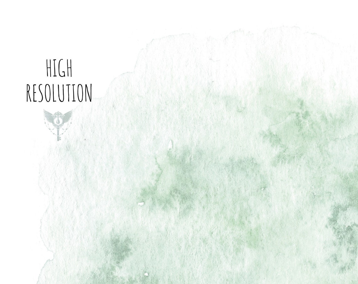 Blush and Sage Green Watercolor Digital Paper Abstract - Etsy