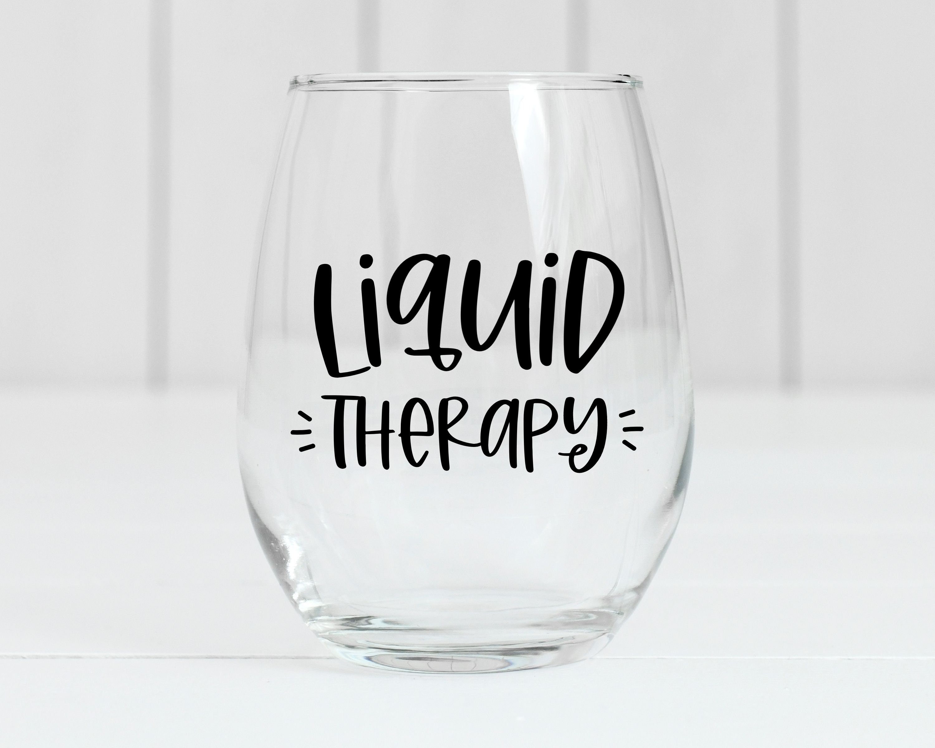 Liquid Therapy Svg Wine Svg Funny Wine Svg Funny Wine Etsy