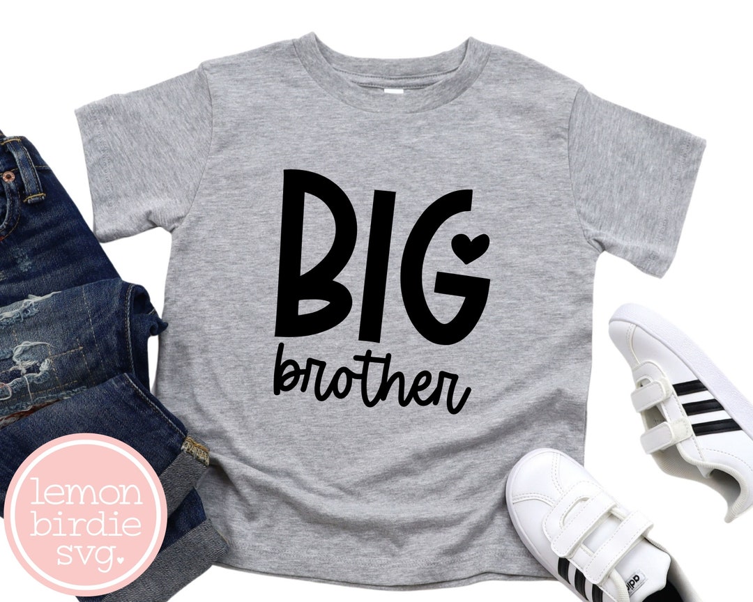 Big Brother SVG, Brother Svg, Brother Shirt Svg, Sibling Shirt Svg ...