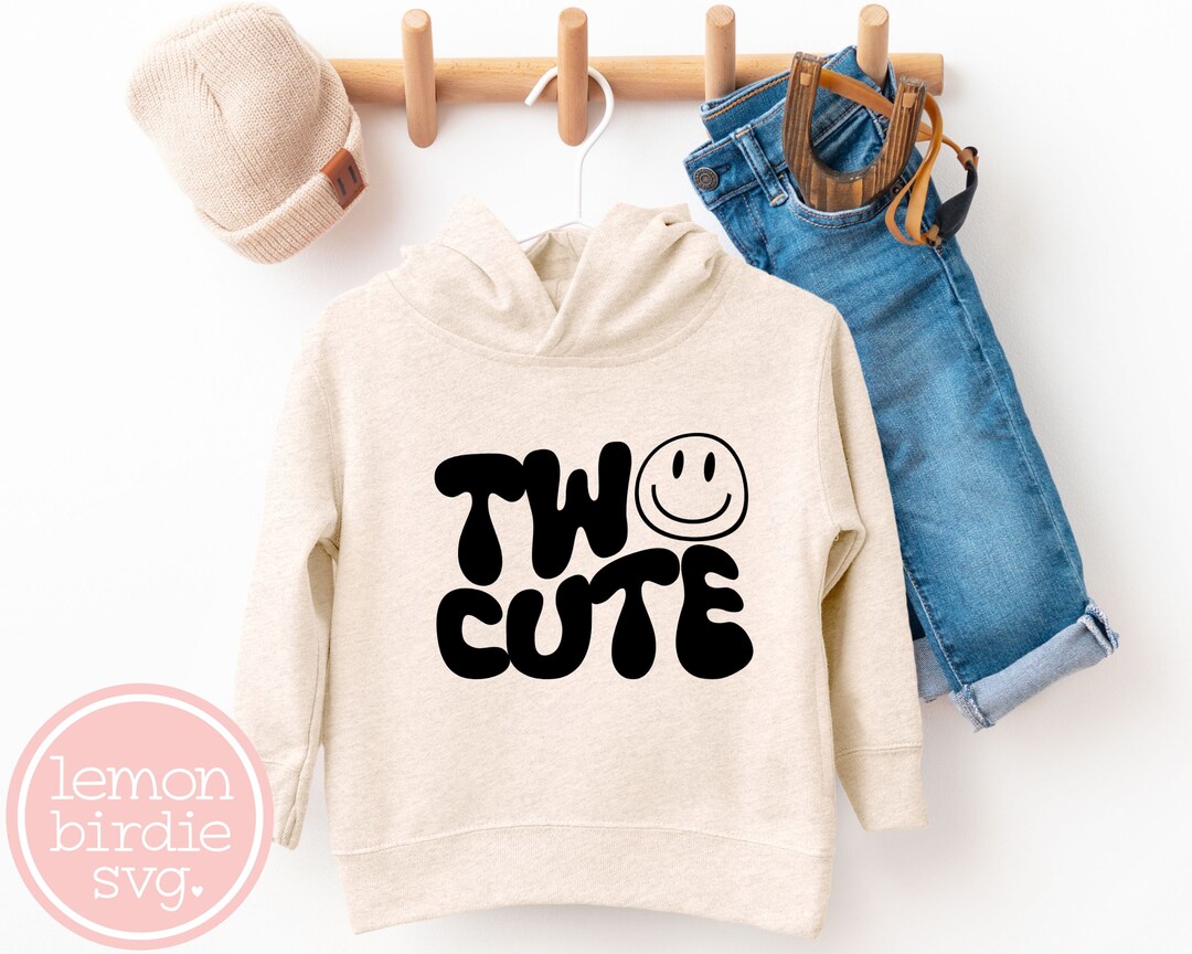 Two Cute SVG, Birthday Svg, Second Birthday Svg, Kids Birthday Shirt ...