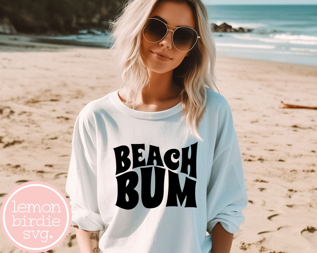 Beach Bum SVG Beach Svg Ocean Svg Travel Svg Retro Font - Etsy Australia