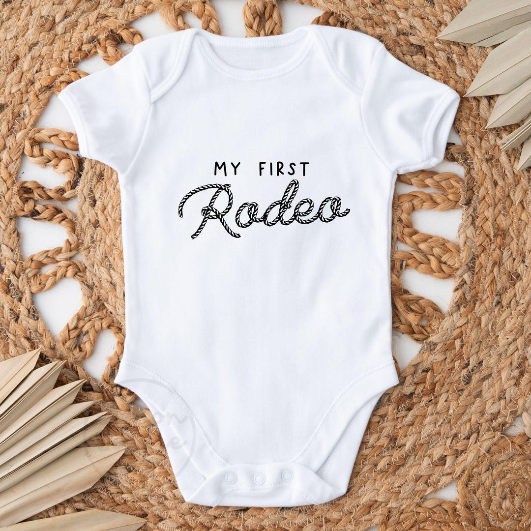My First Rodeo Svg + Png, Western Svg, Cowboy Svg, Rodeo Svg, Baby ...