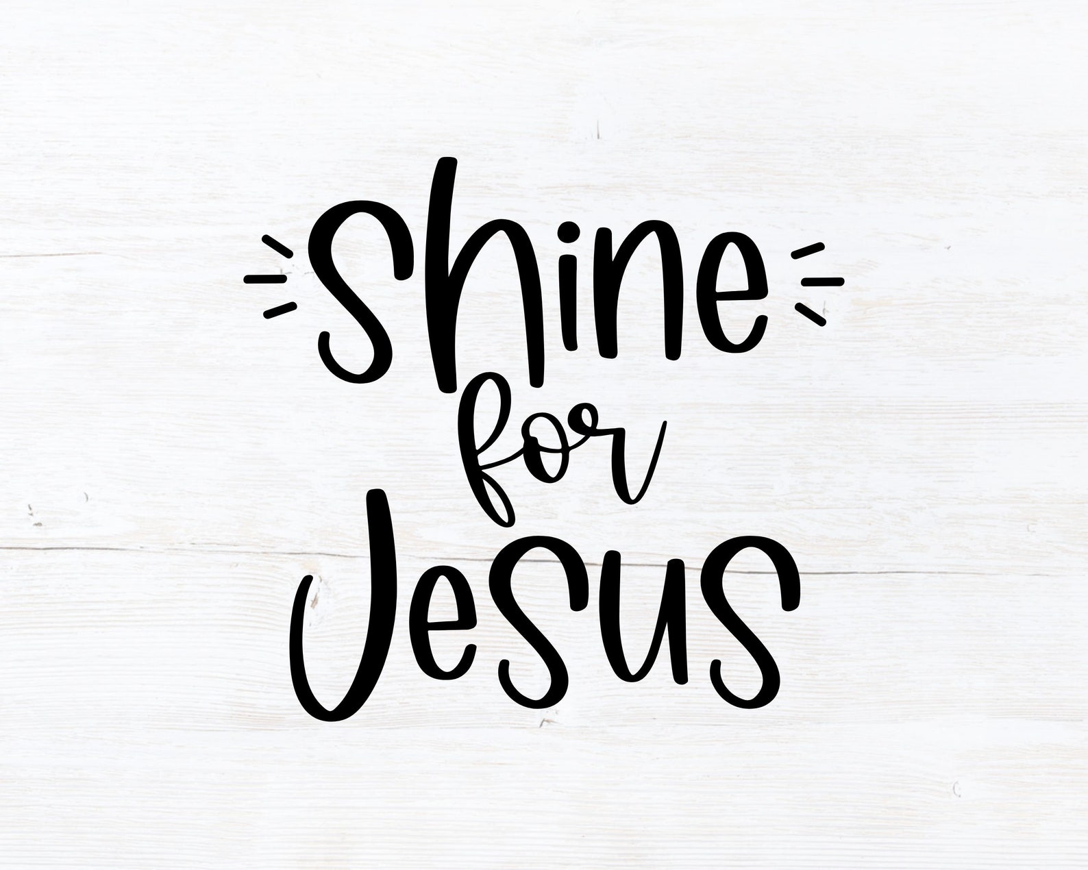Shine for Jesus SVG Jesus Svg Christian Svg Mom Svg | Etsy