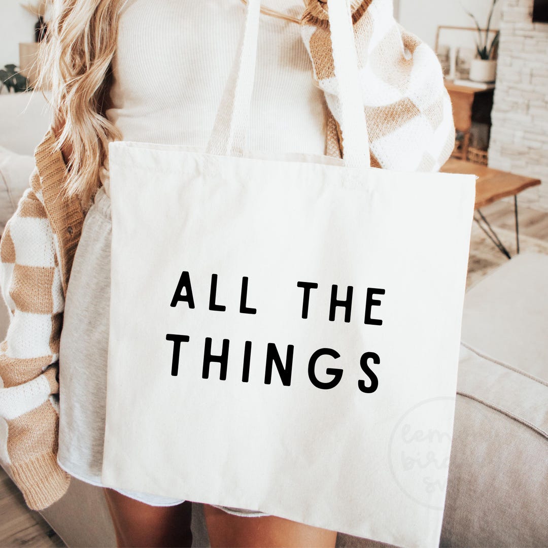 All the Things Svg, Book Bag Svg, Tote Bag Svg, Beach Bag Svg, Diaper ...