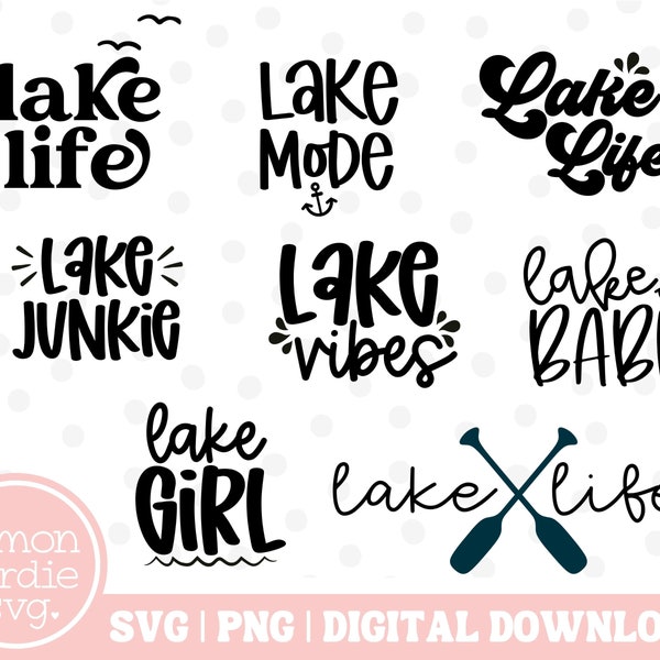 Lake Designs Svg - Etsy