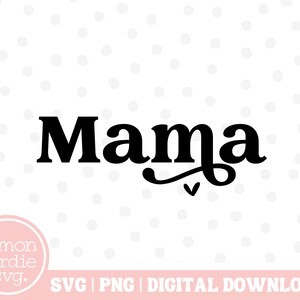 Mama & Mini Bundle SVG Mama Svg Mini Svg Mom Svg Baby - Etsy