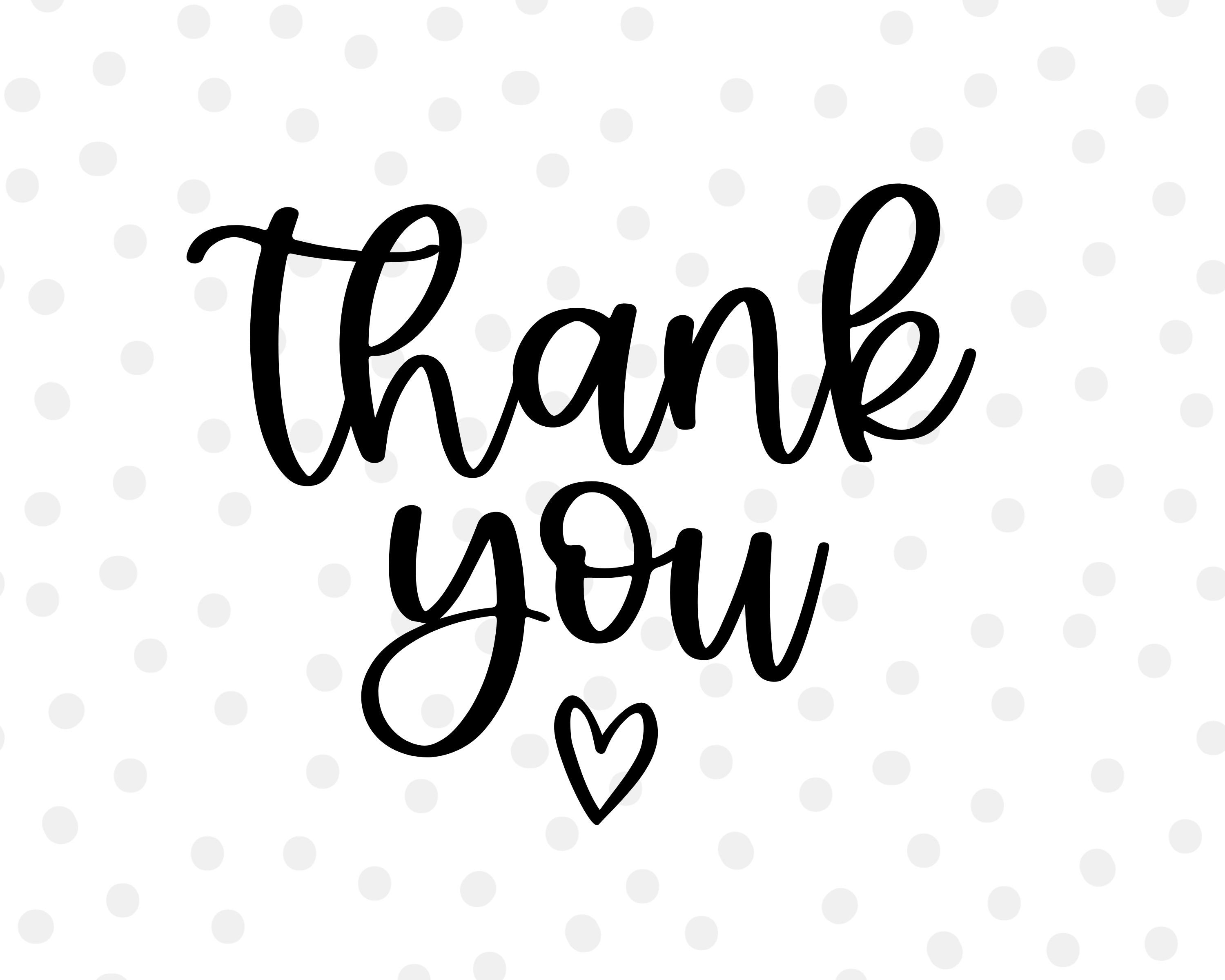 Thank You SVG Thanks Svg Positive Svg Inspiration Svg | Etsy Canada