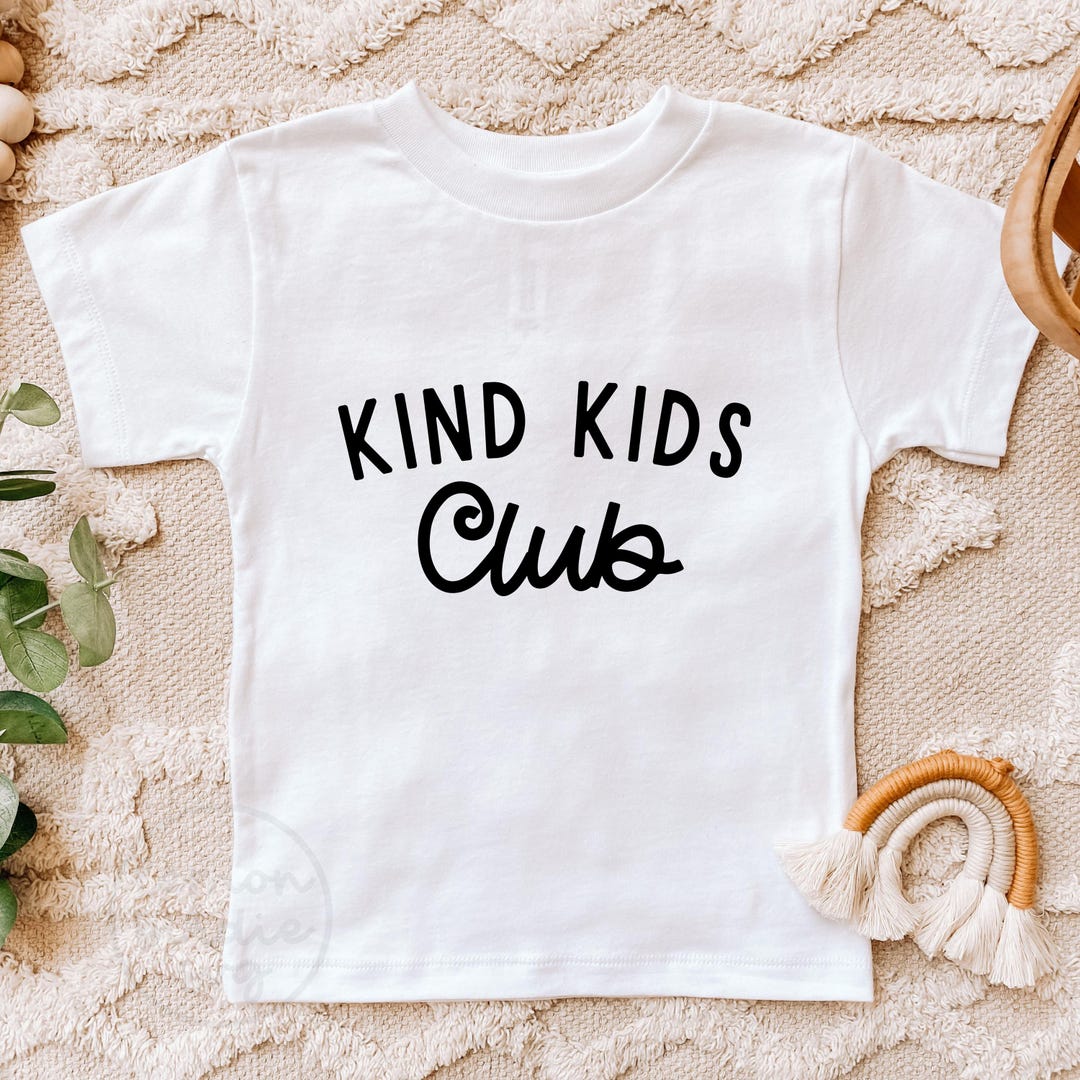 Kind Kids Club Svg: Kindness Matters, Trendy Design (digital File) - Etsy