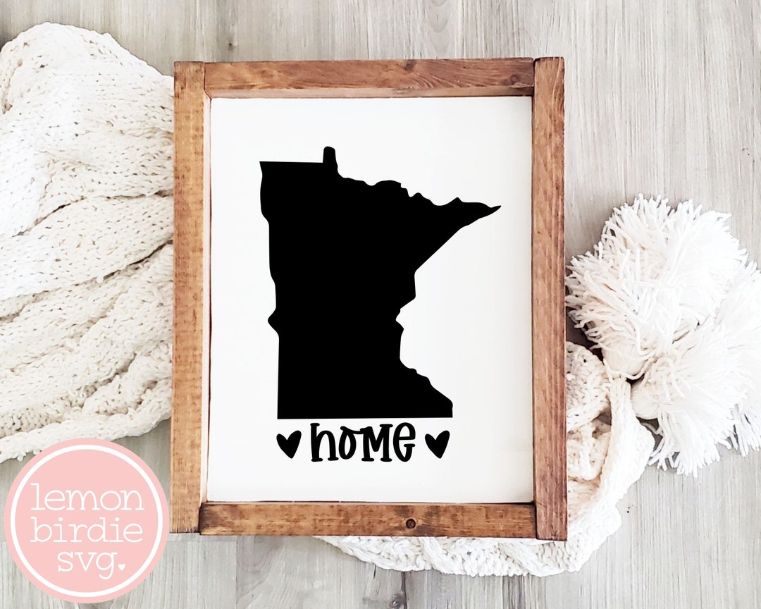 Minnesota Home SVG, Minnesota Svg, MN Svg, Home Svg, Shirt Svg, Coffee ...