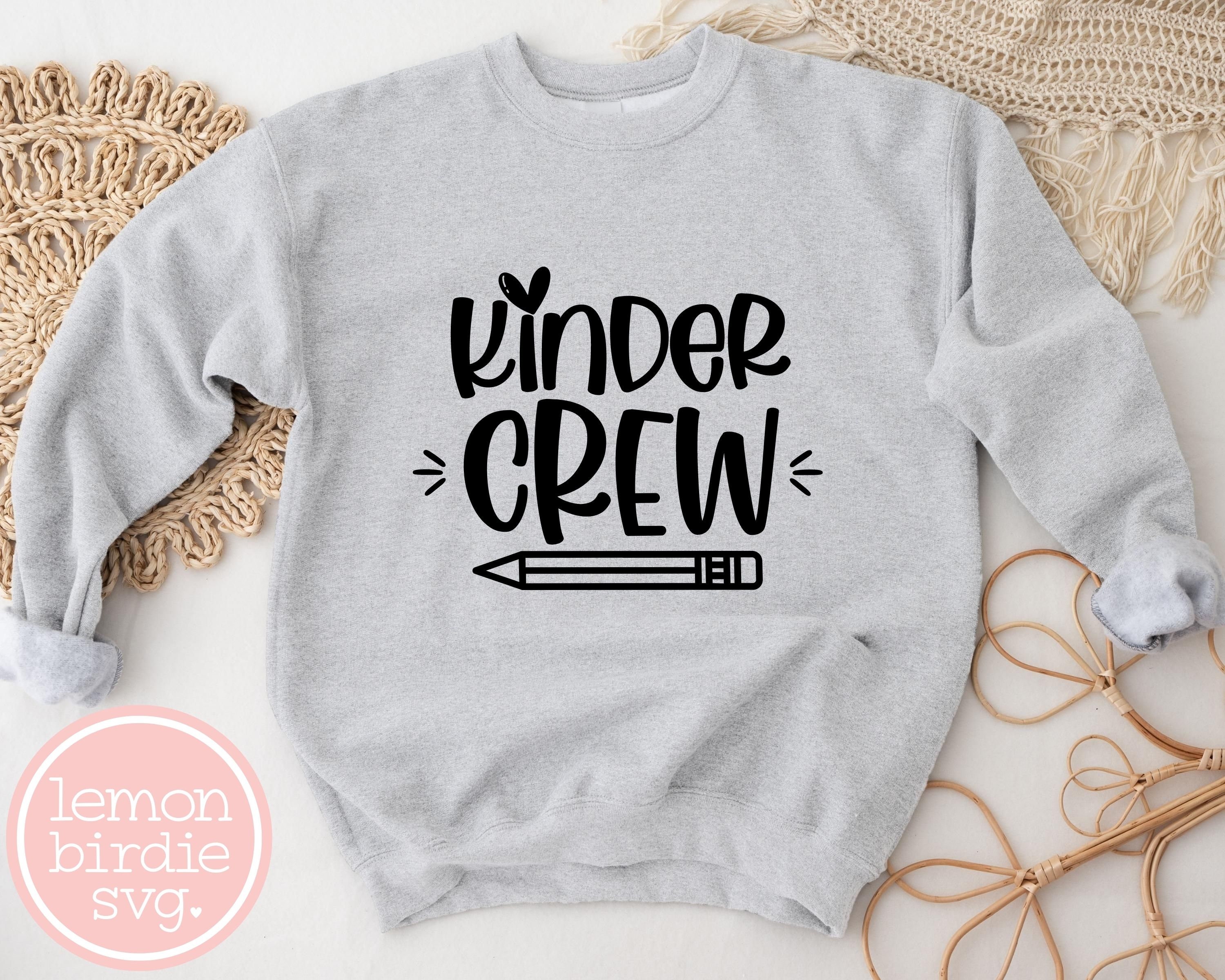 Kinder Crew SVG Kindergarten Crew Svg Kindergarten Svg - Etsy Canada