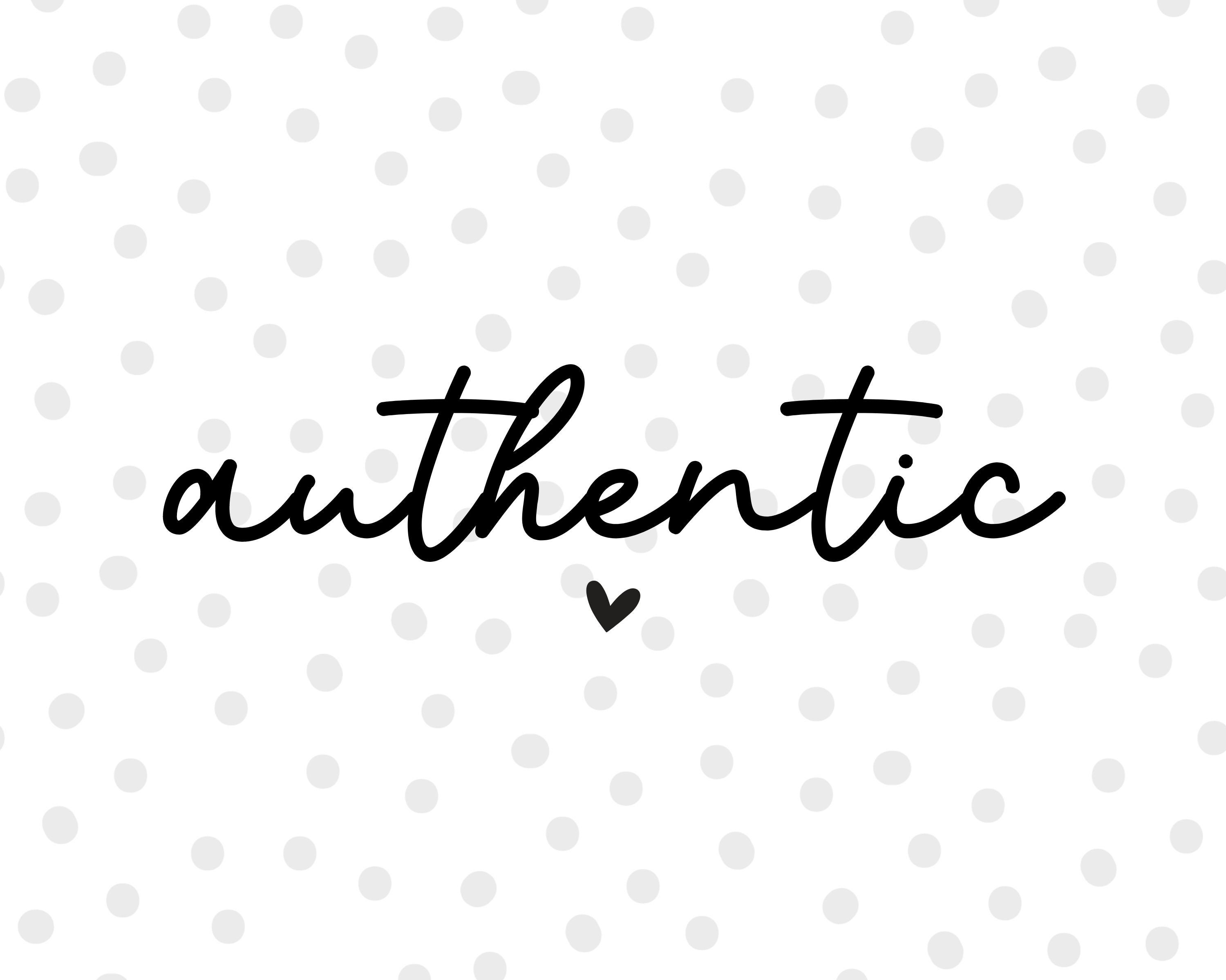 Authentic SVG Inspiration Svg Self Love Svg Mental | Etsy