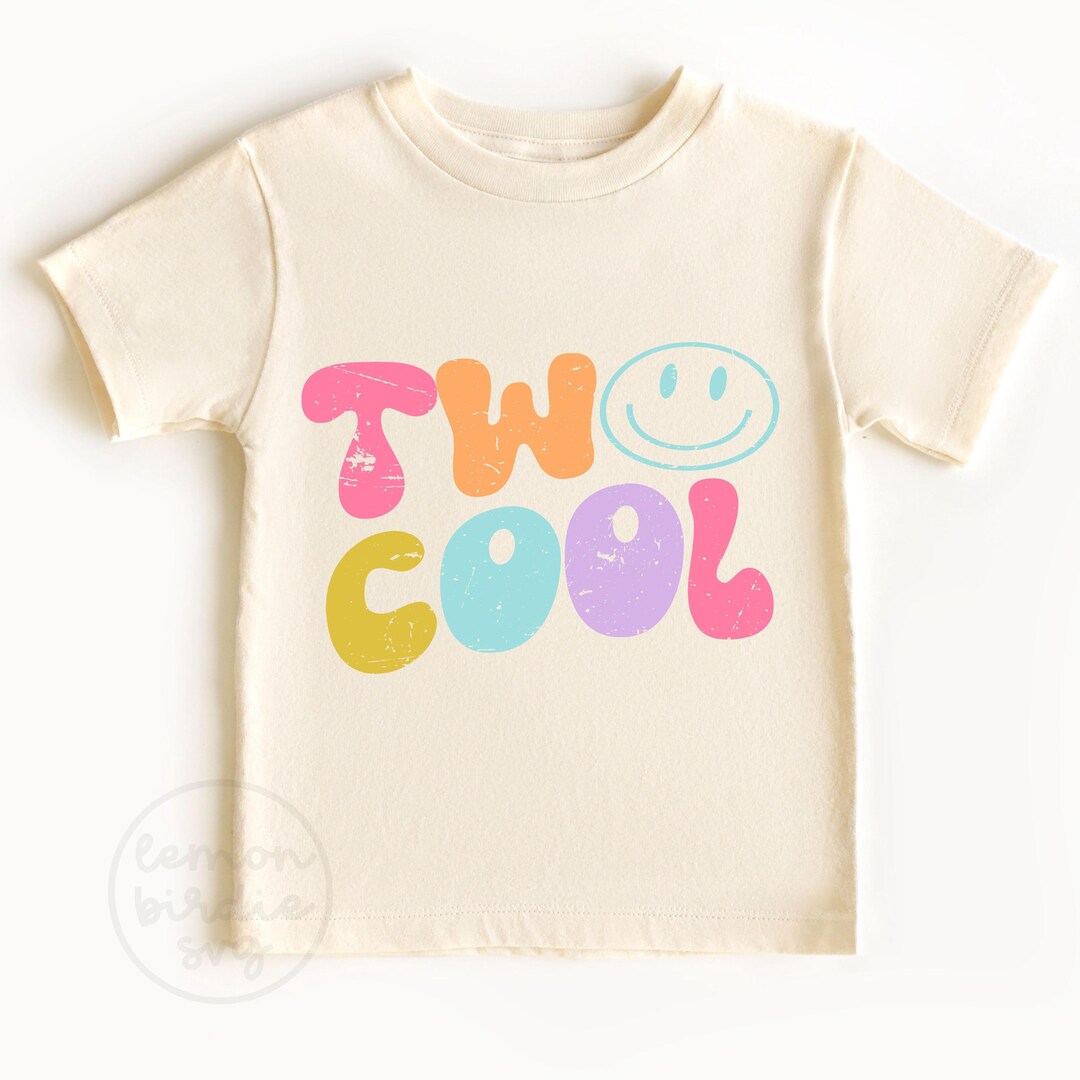 Two Cool Svg, Birthday Svg, Second Birthday Svg, Kids Birthday Shirt ...
