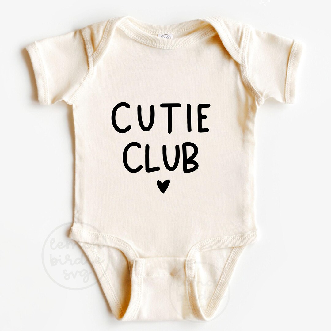 Cutie Club Svg, Cutie Svg, Cute Svg, Kids Shirt, Kids Sweatshirt, Baby ...