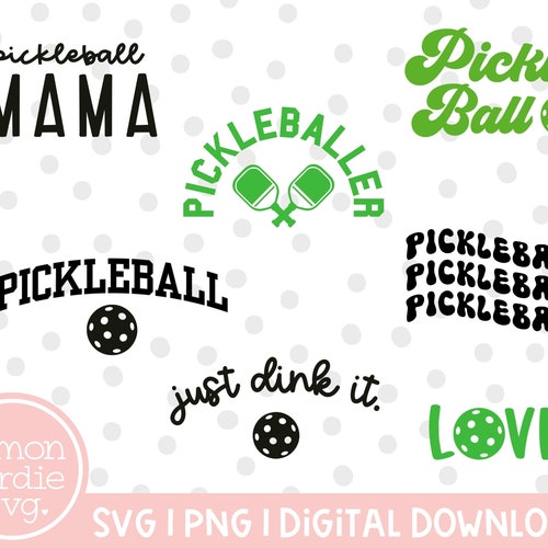 Pickleball SVG - Etsy