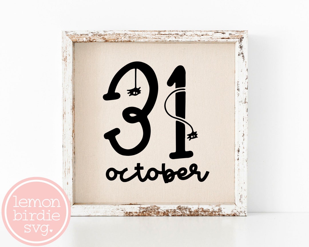 October 31 SVG Halloween Svg Fall Svg Kid Halloween Svg - Etsy