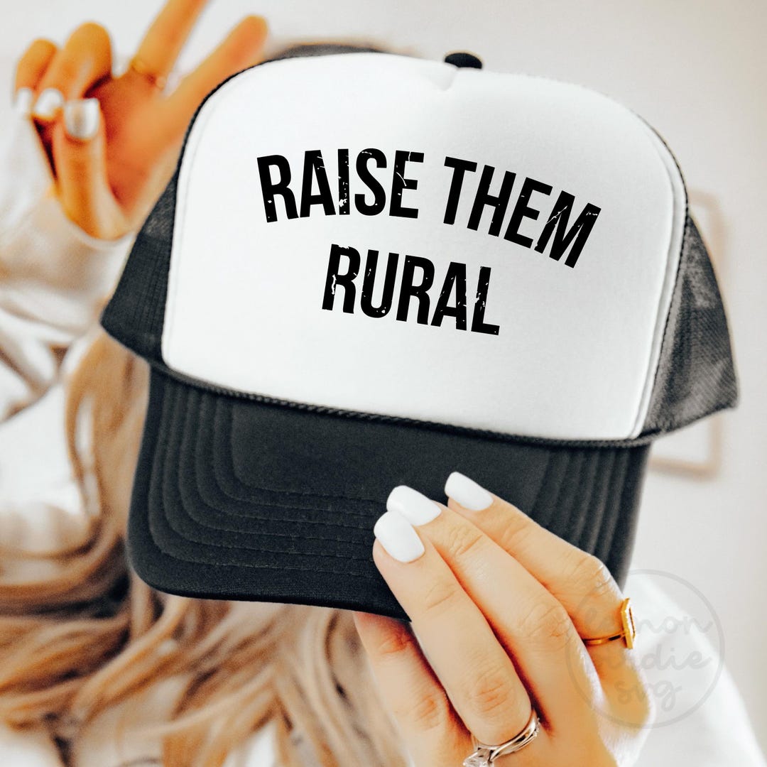Raise Them Rural SVG PNG: Farm Life Design (digital File) - Etsy